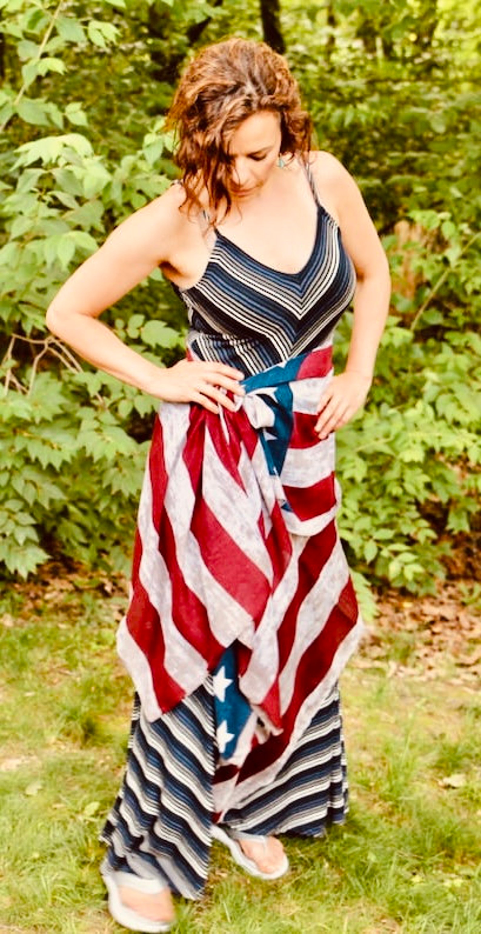 American Flag Scarf, Shawl, Poncho, Shoulder Wrap, Neck Warmer, Tea ...