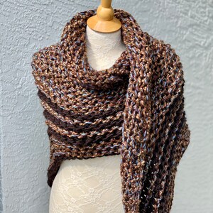 Outlander Inspired Shawl, Triangle Wrap Scarf, Chunky Large Shoulder ...