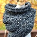 Archer Cowl KNITTING PATTERN TUTORIAL All Adult Sizes and Colors Post ...