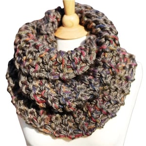 Outlander Cowl, Claire's Neck Warmer, Infinity Scarf, Chunky Knit ...