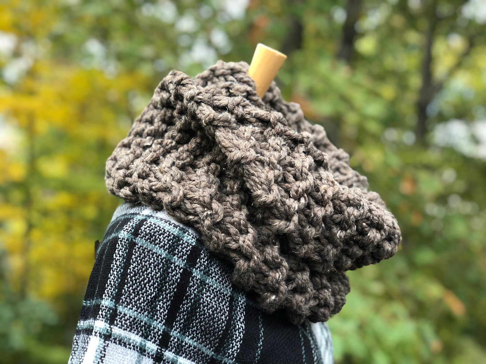 Outlander Cowl, Infinity Scarf, Neck Warmer, Chunky Knit in Barley ...