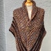 Outlander Inspired Shawl Triangle Wrap Scarf Chunky Large - Etsy