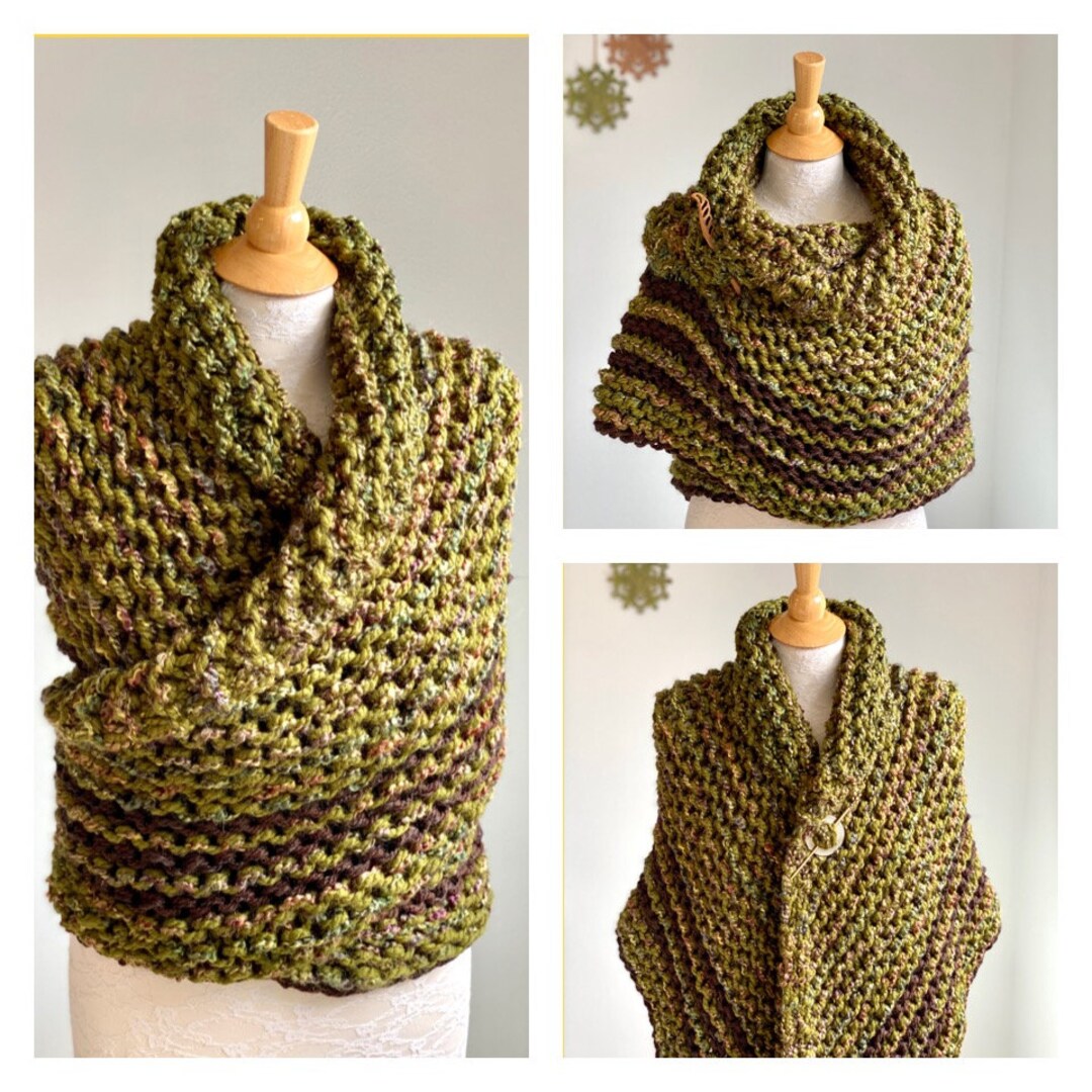 Outlander Shawl, Claires Shoulder Wrap, Hand Knitted Triangle Shawl ...