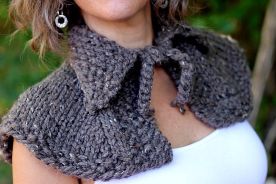 Outlander KNITTING PATTERN Shoulder Cape Claire's | Etsy