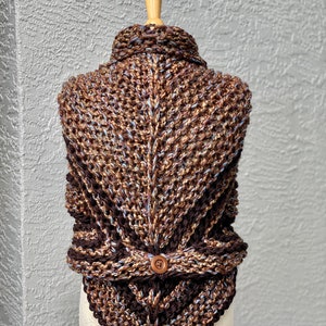 Outlander Inspired Shawl, Triangle Wrap Scarf, Chunky Large Shoulder ...