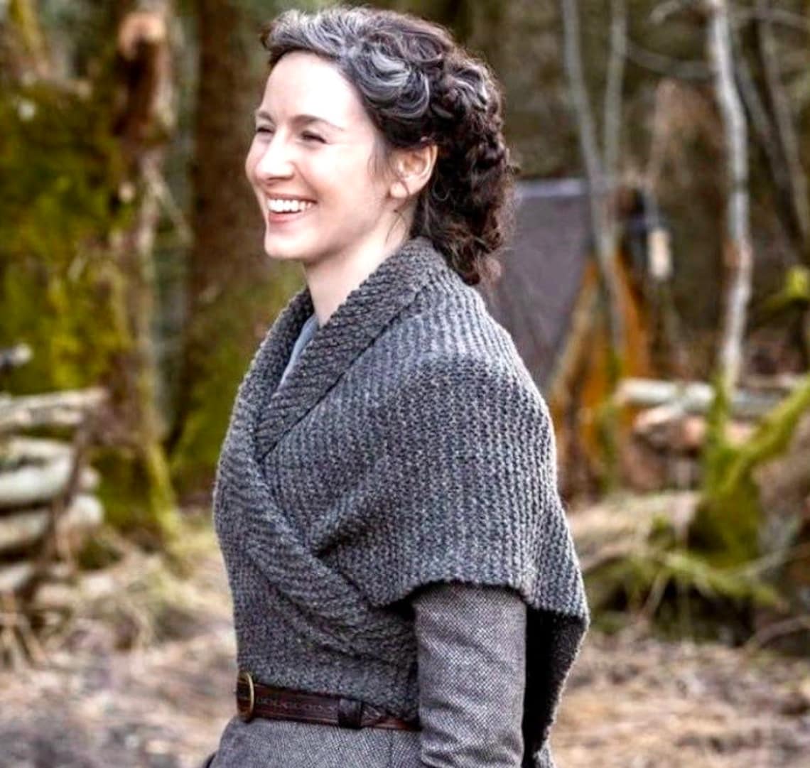 Outlander Season 6 Shawl Triangle Sweater Wrap Scarf for - Etsy