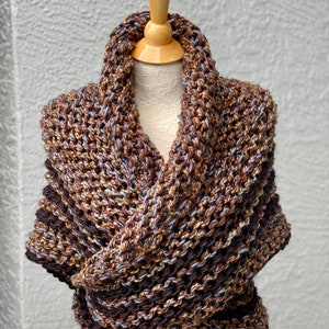 Outlander Inspired Shawl, Triangle Wrap Scarf, Chunky Large Shoulder ...