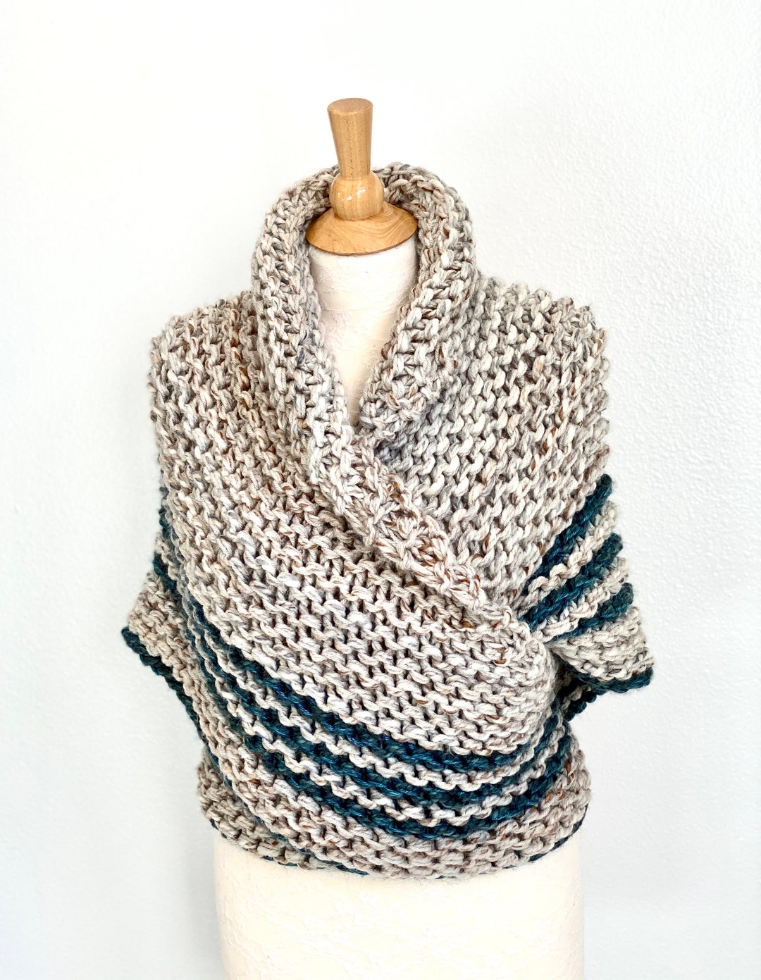 Outlander Inspired Shawl, Shoulder Wrap, Chunky Scarf, Neck Warmer ...