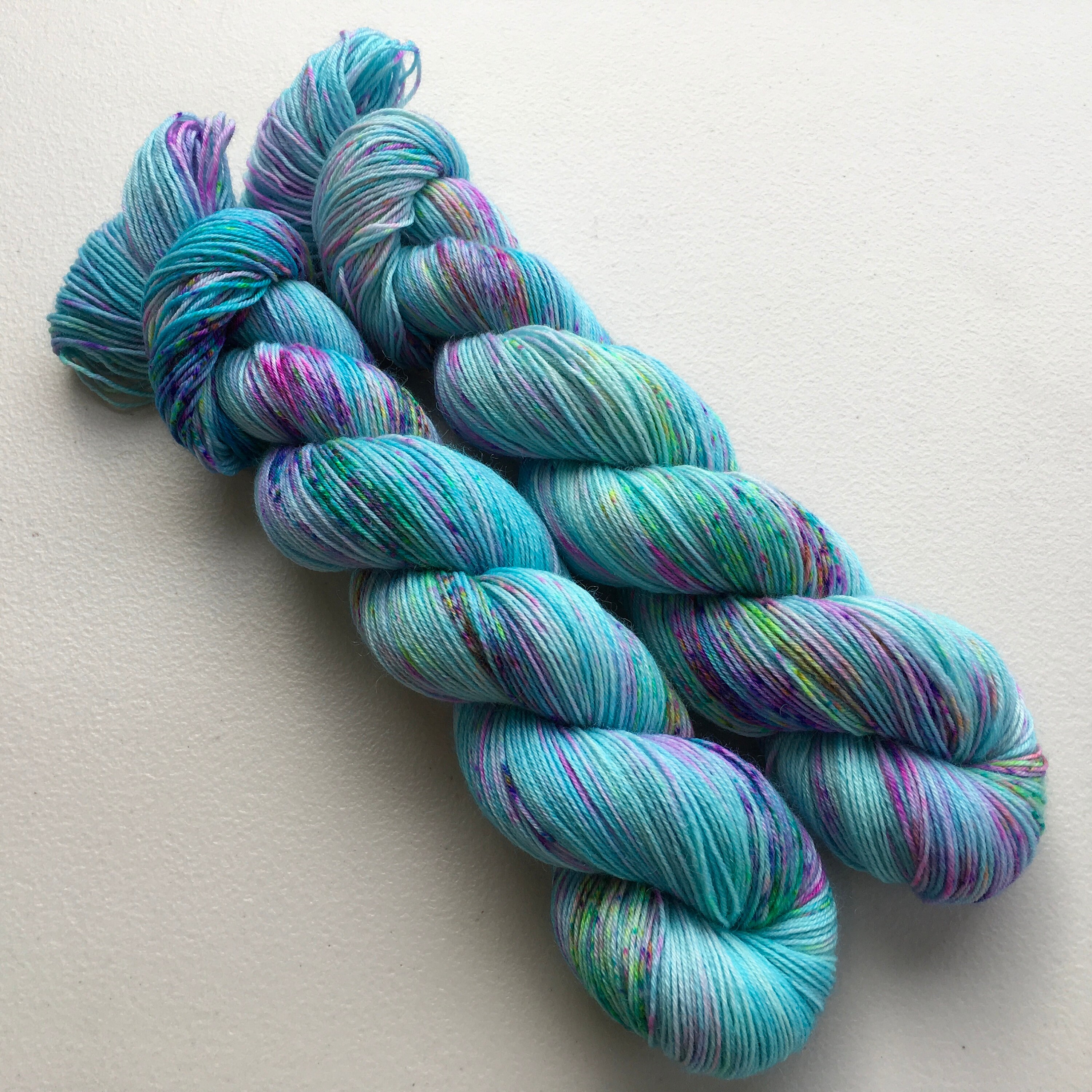 Lightning Rainbow Hand Dyed Yarn - Etsy UK