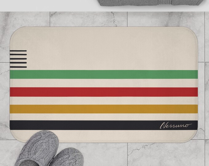 WAHINE Quilted Patchwork Bath Mat 16 X 25 Aloha Hawaiian Hula Surf Girl ...