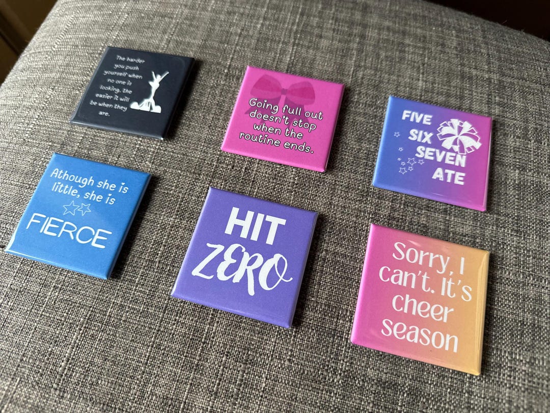 Cheerleader Magnets, Cheer Gifts, Cheer Quotes, Cheerleading, Cheer ...