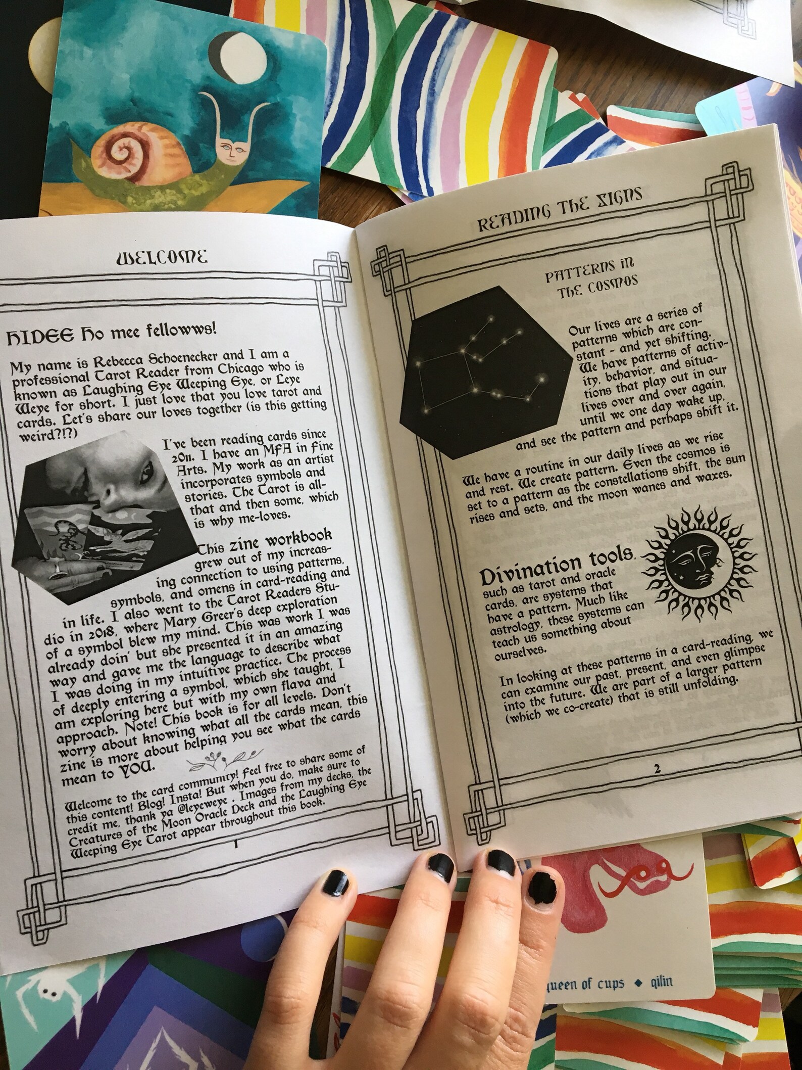 Reading the Signs Zine Workbook | Etsy