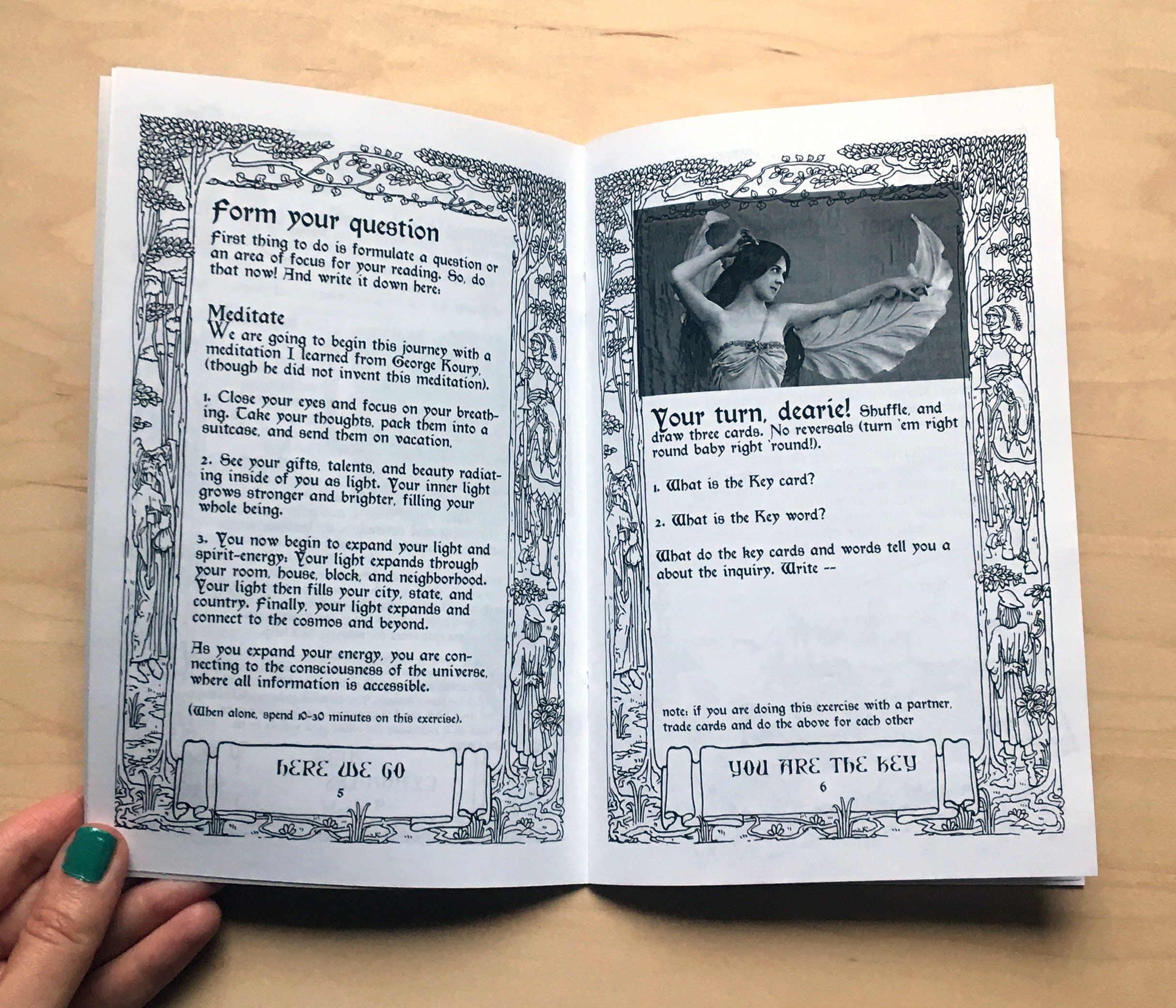 Mastering 3-card Readings Zine Workbook | Etsy