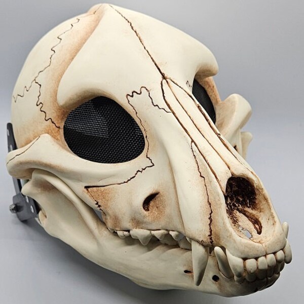 Skull Dog Mask - Etsy