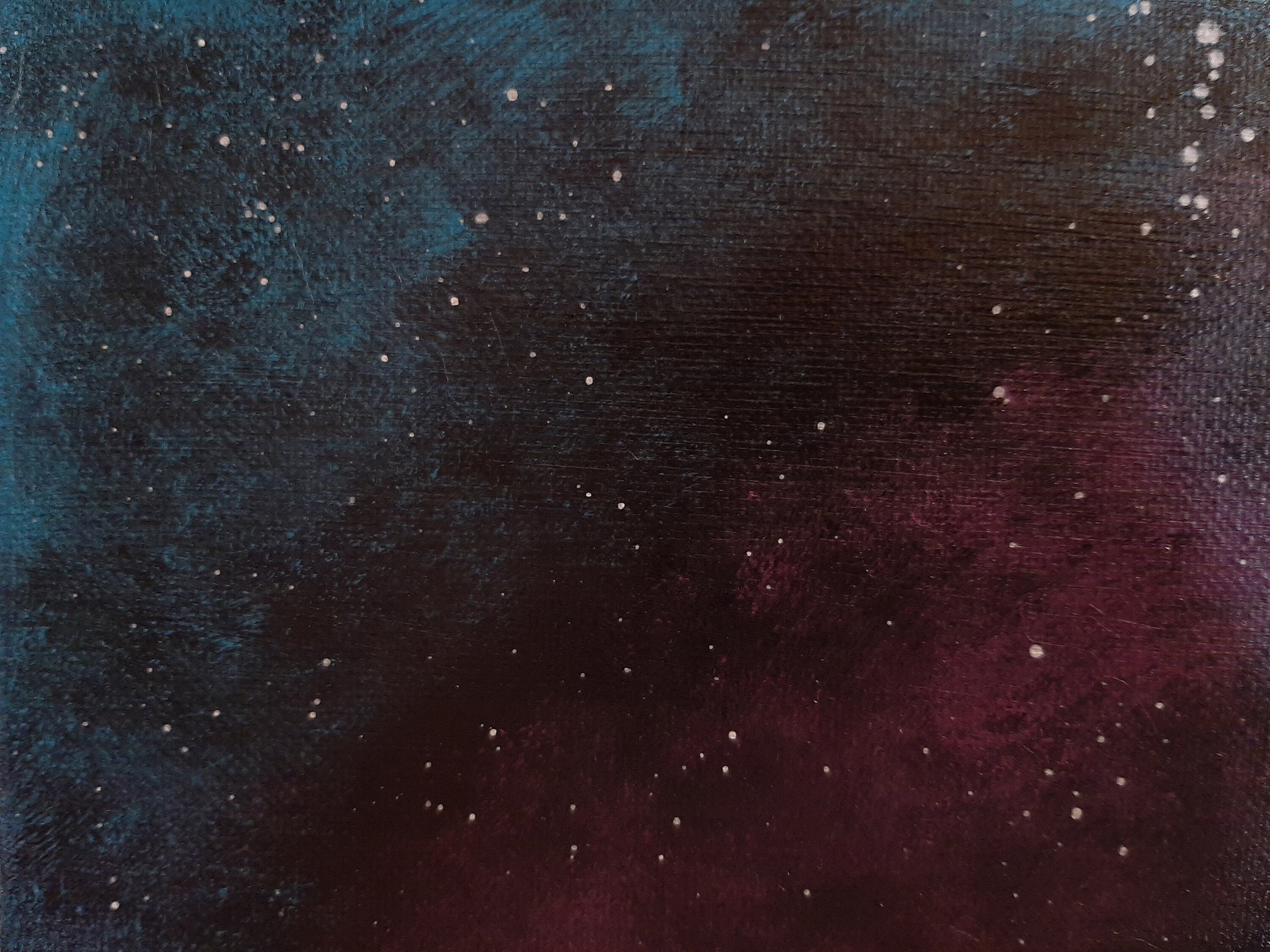 Ocean Moonscape Acrylic Painting - Etsy.de