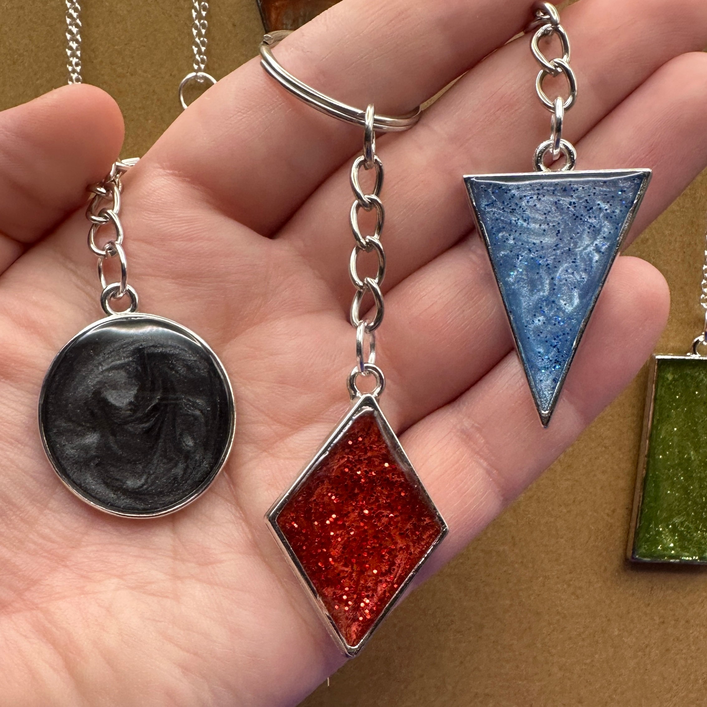 12 Tribes of Israel Jewel Symbolic Representations Resin Pendant ...