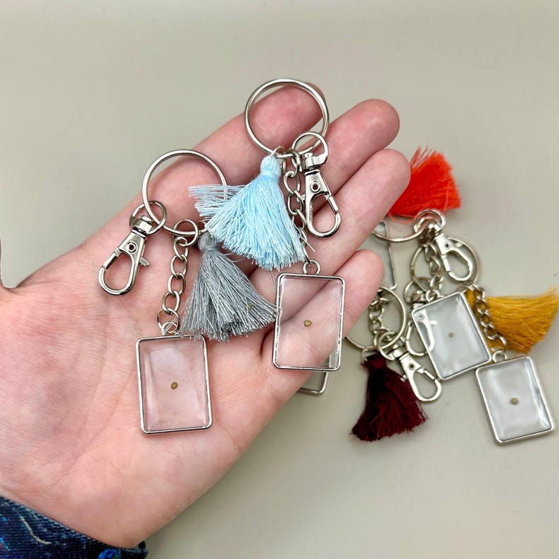 Mustard Seed Key Ring - Faith Keychain - Etsy