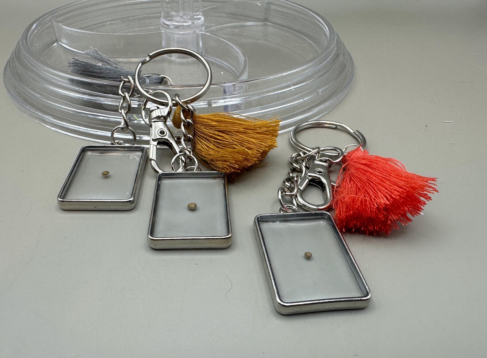 Mustard Seed Key Ring - Faith Keychain - Etsy