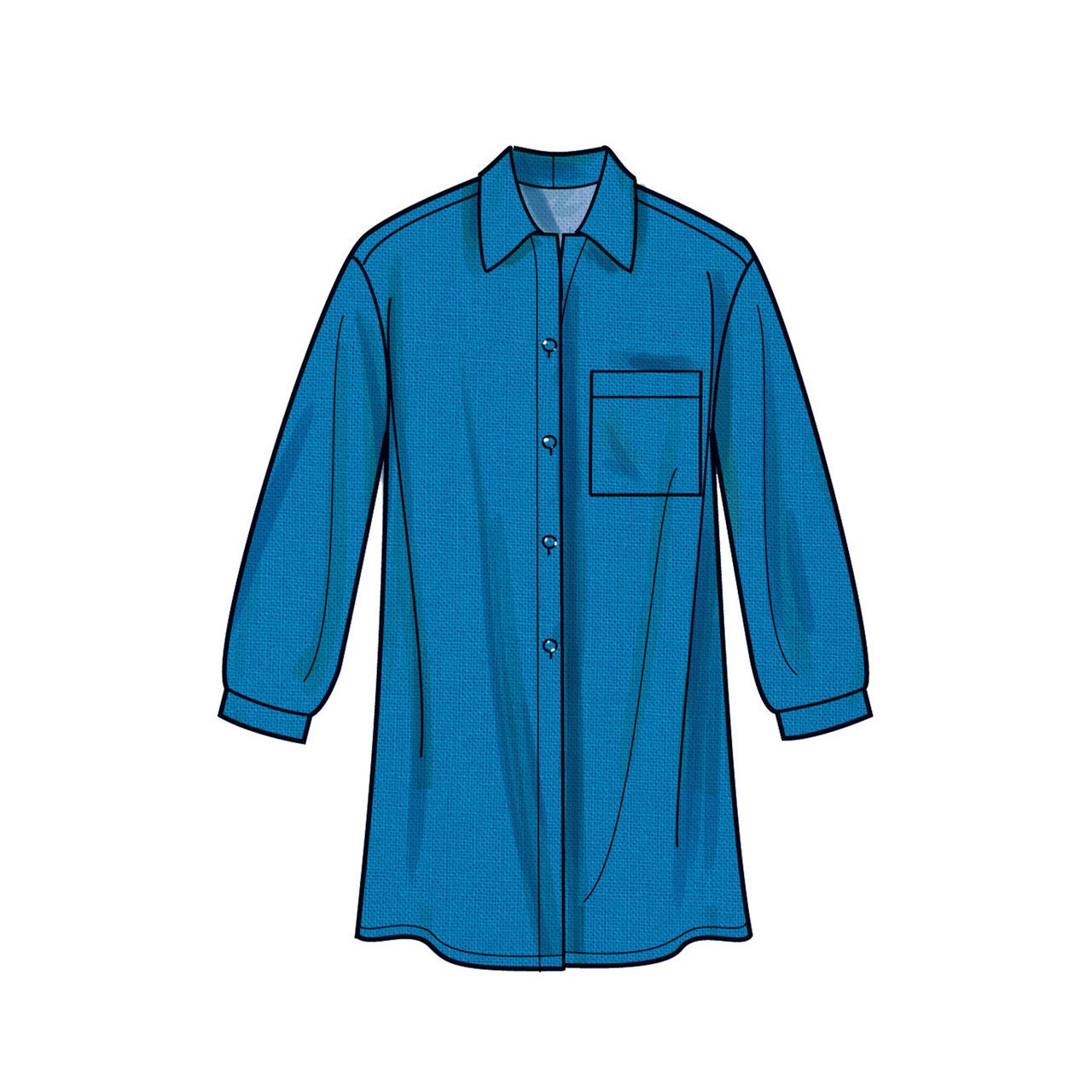 Simplicity Sewing Pattern S9707 Misses' Shirts - Etsy