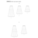 Simplicity Sewing Pattern S8923 Misses' Pull-on Skirts - Etsy