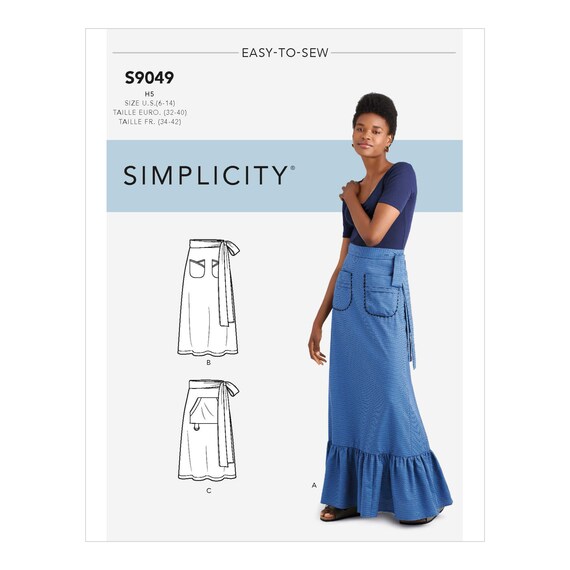 OUT of PRINT Simplicity Sewing Pattern S9049 Misses' Back - Etsy