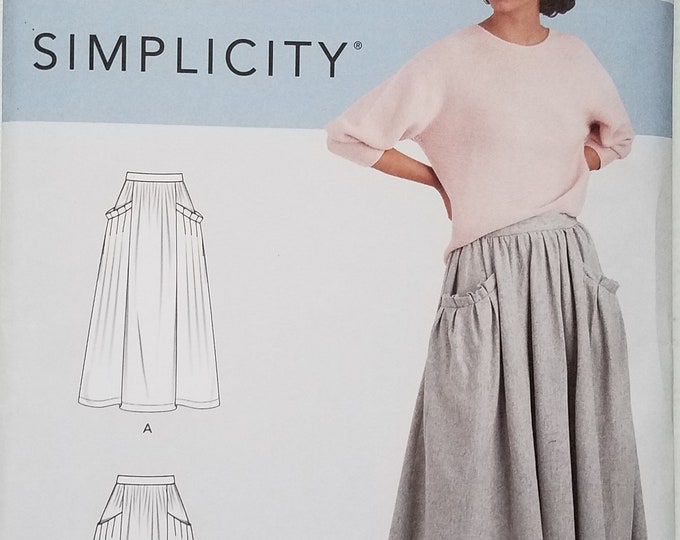 Uncut Simplicity Sewing Pattern 10905 9180 Misses Skirt Size 6 8 10 12 ...