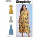 Simplicity Sewing Pattern S9743 Women's Dresses - Etsy