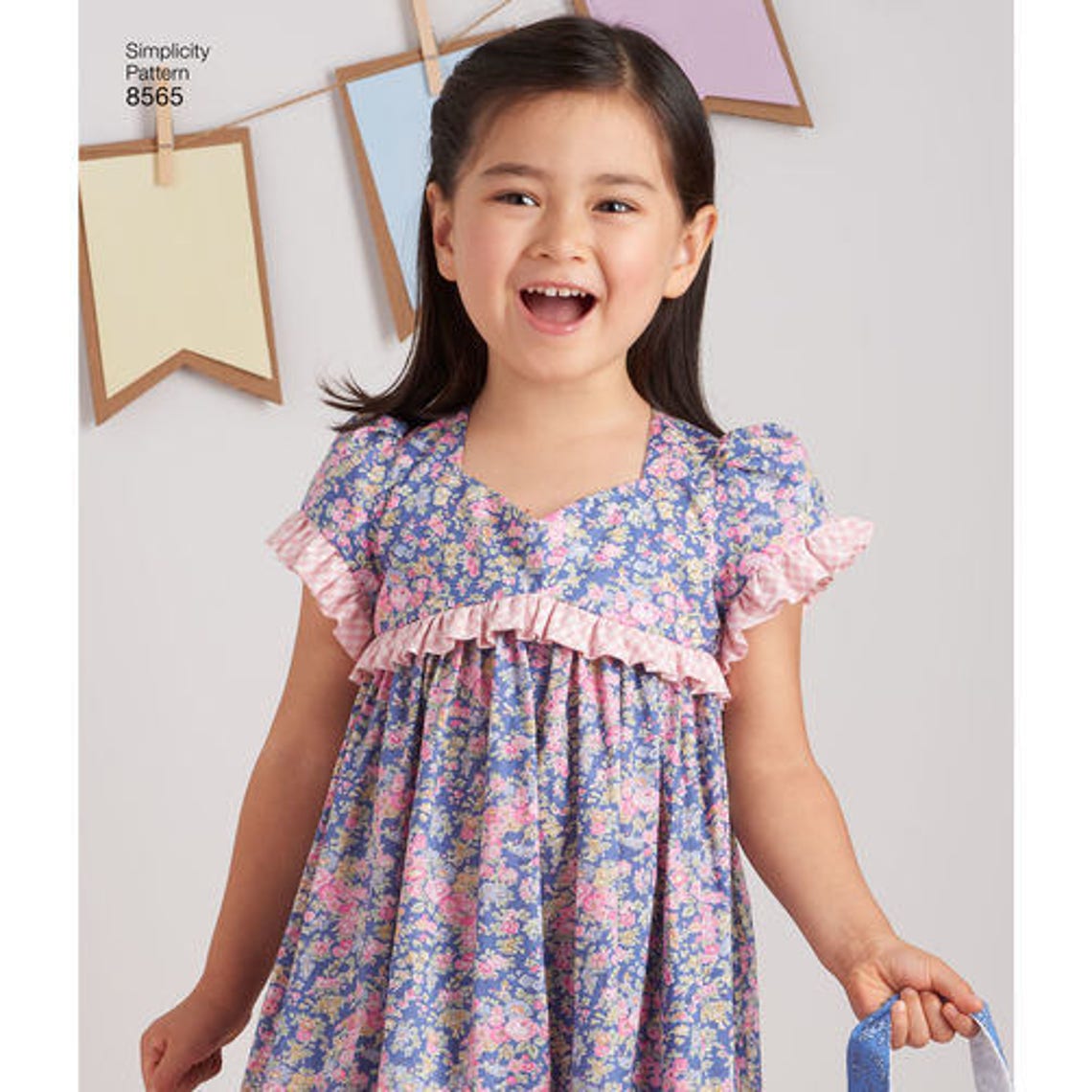 Simplicity Sewing Pattern 8565 Child's Dress Top Shorts - Etsy