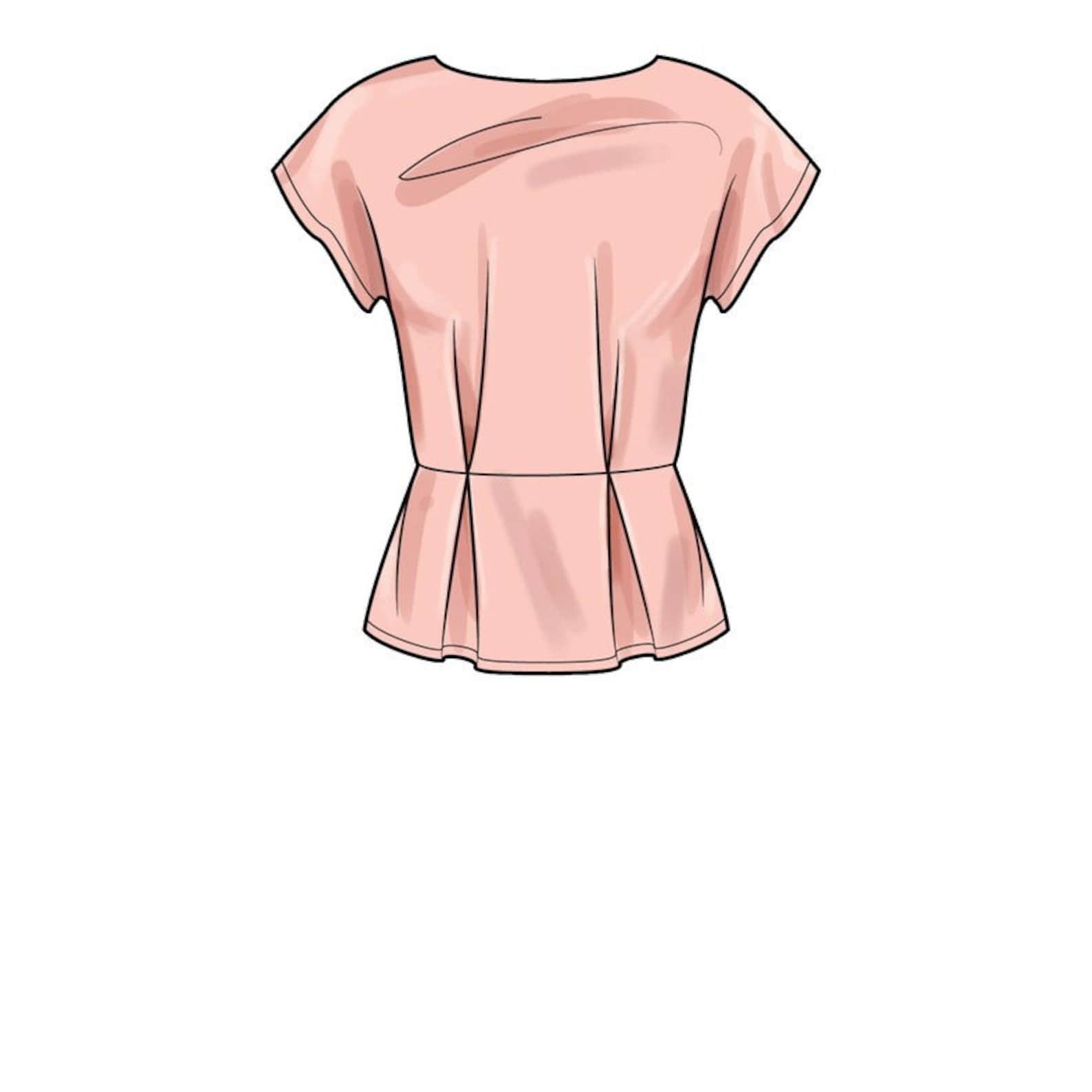 Simplicity Sewing Pattern S9470 Misses' Tops | Etsy