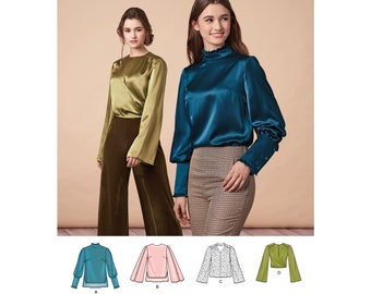 OUT of PRINT Simplicity Sewing Pattern 8593 Misses' Vintage Poncho ...