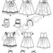 OUT of PRINT Simplicity Sewing Pattern 1208 Child's Dresses, Purses and ...