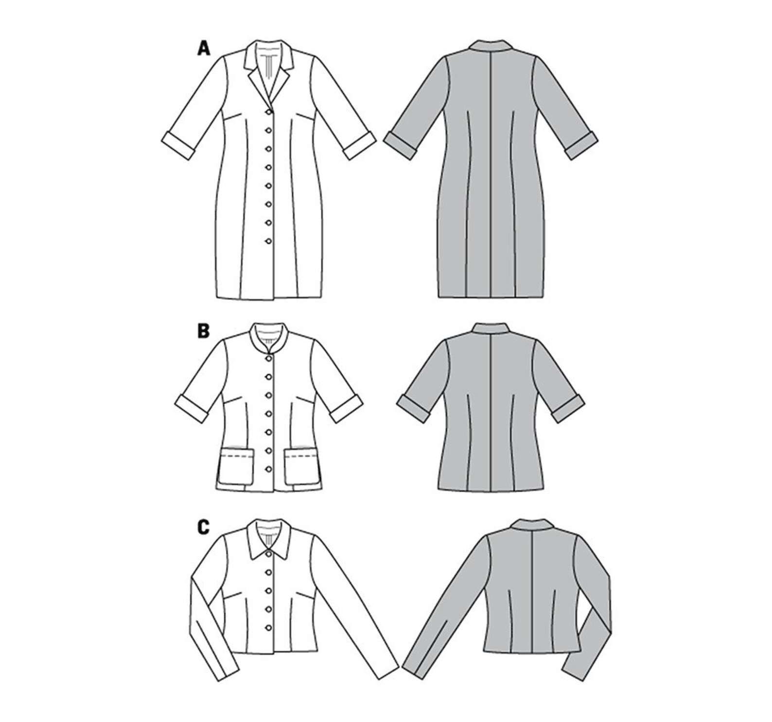 Burda Style Sewing 6760 Pattern Dresses - Etsy