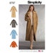 Simplicity Sewing Pattern 8797 Misses' Loose-fitting Lined Coat - Etsy