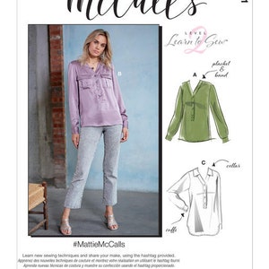 OUT of PRINT Mccall's Sewing Pattern M8041 mattiemccalls - Etsy
