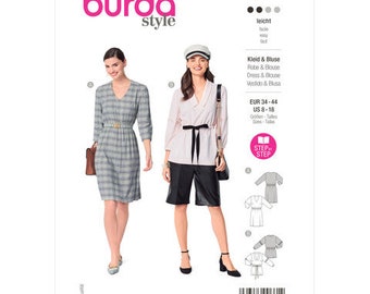 Burda Style Sewing Pattern 5941 Misses' Jacket and Coat - Etsy