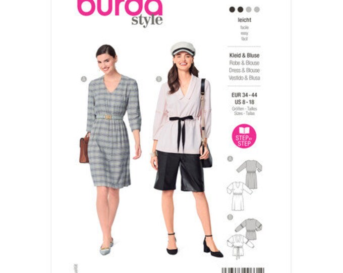Burda Style Sewing Pattern 5941 Misses' Jacket and Coat - Etsy