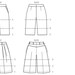 Vogue Sewing Pattern V9008 Misses' Pleated or Flat-front Shorts - Etsy