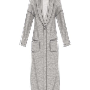 Mccall's Sewing Pattern M7476 Misses' Drop-shoulder Vest and Cardigans ...