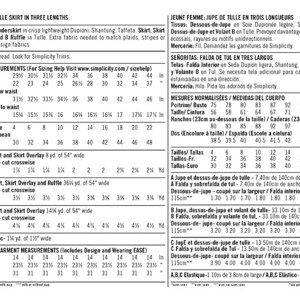 OUT of PRINT Simplicity Sewing Pattern 1427 Misses' Tulle | Etsy