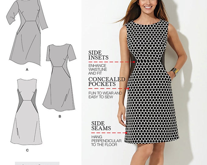 OUT of PRINT Simplicity Sewing Pattern 1277 Misses'women's Dress - Etsy