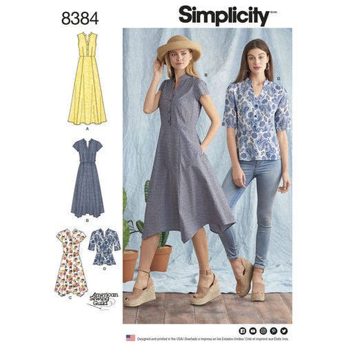 Simplicity Sewing Pattern S8875 Misses' Dresses - Etsy