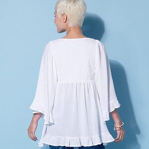 Mccall's Sewing Pattern M7325 Misses' Gathered Tops and Tunic - Etsy