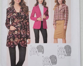 Burda Style Sewing Pattern 8949 Misses Jacket - Etsy