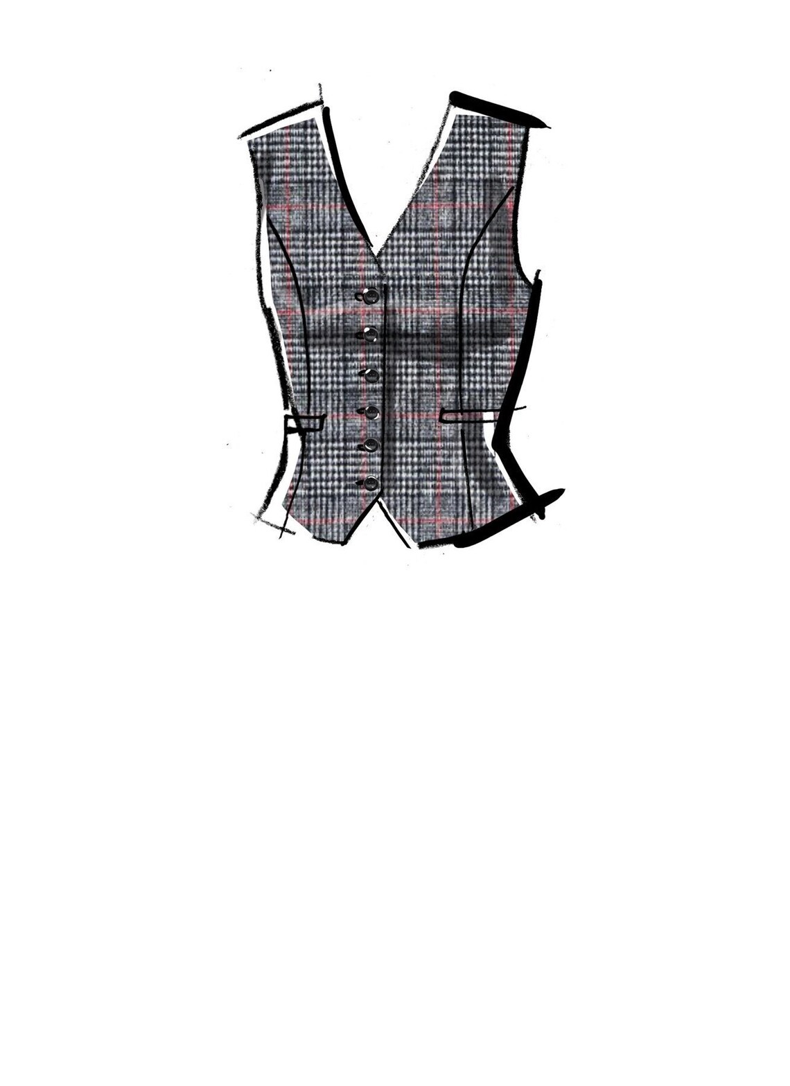 Mccall's Sewing Pattern M8350 Misses' Blazer and Vest by Melissa Watson ...