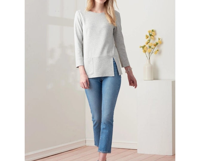 Simplicity Sewing Pattern 8016 Misses' Knit Tops - Etsy