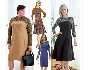 Butterick Sewing Pattern B6660 Misses'/women's Dress - Etsy