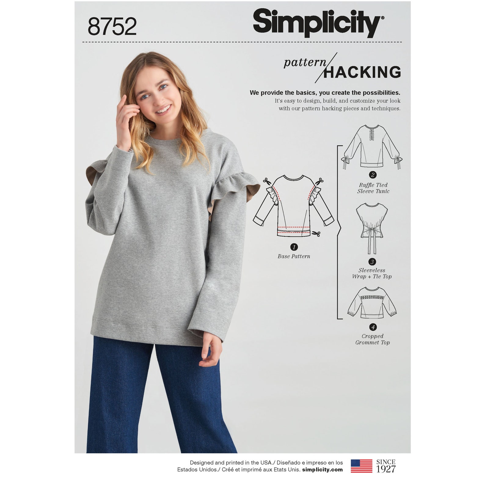OUT of PRINT Simplicity Sewing Pattern 8752 Misses' Knit - Etsy