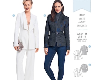 Burda Style Sewing Pattern 8949 Misses Jacket - Etsy