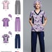 Simplicity Sewing Pattern 1020 Misses / Women's Scrub Pants and Top ...