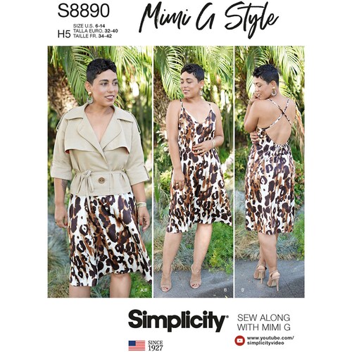 Simplicity Sewing Pattern S8873 Misses' Dress by Patterns - Etsy